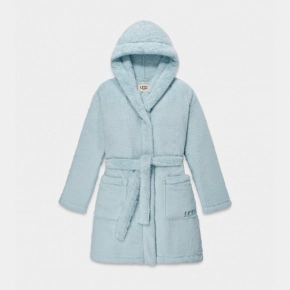 UGG | Intimates & Sleepwear | Nwt Ugg Plush Aarti Womens Bath Robe Blue ...